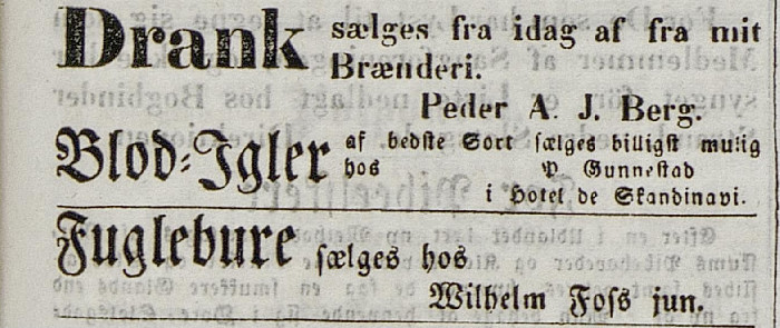 «FORTIDEN TALER»1850 - 1859 :: Hollahistorie